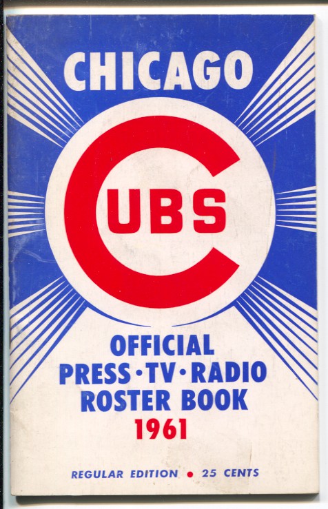 Chicago Cubs Media Guide & Roster Book - DTA Collectibles