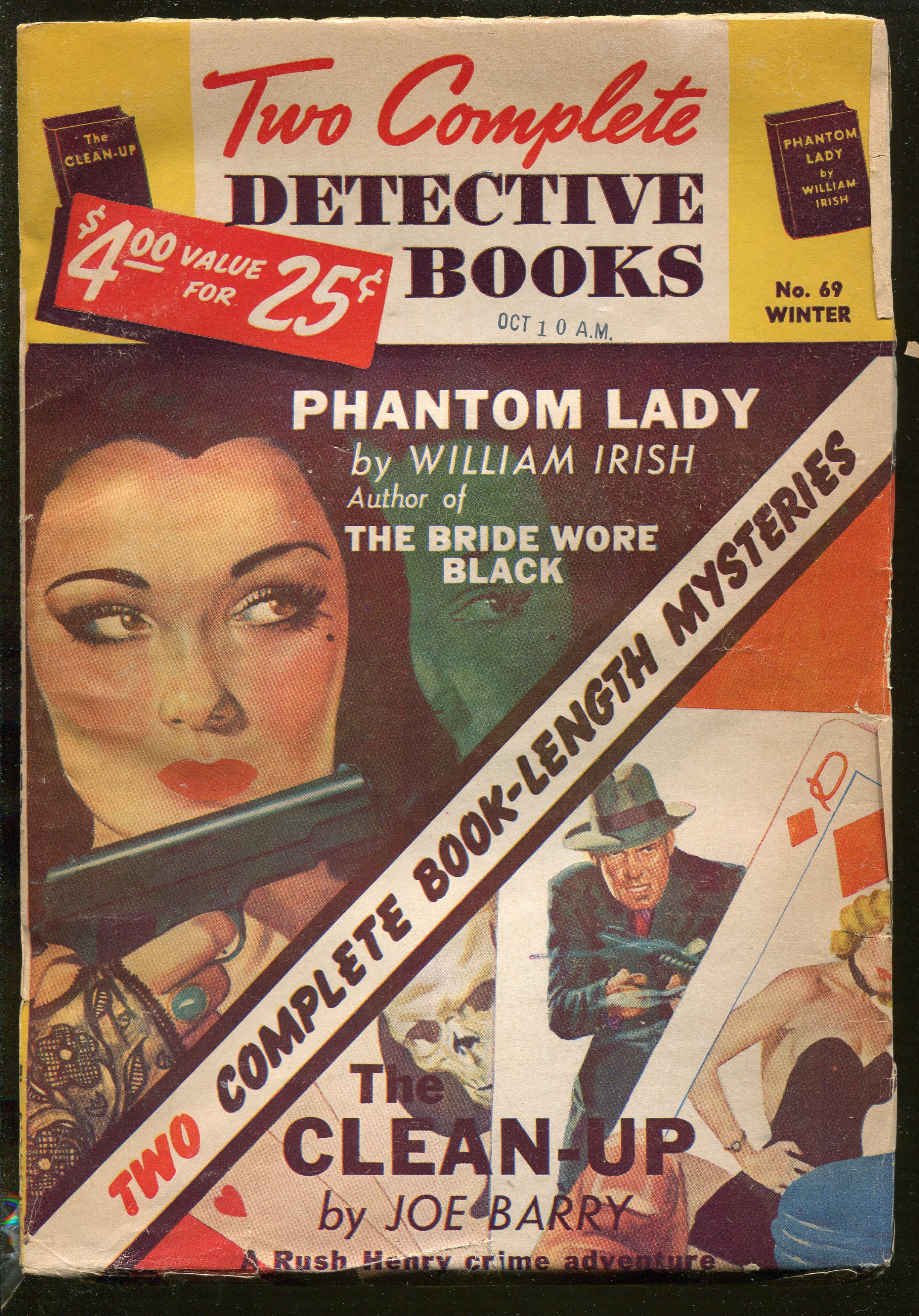 Two Complete Detective Books - DTA Collectibles